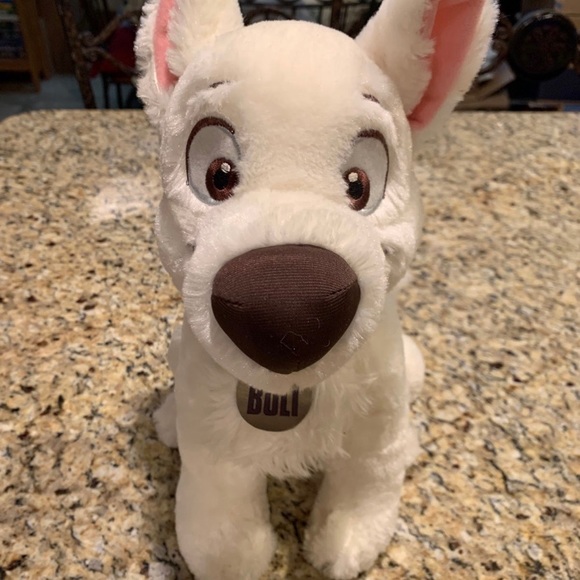 Disney | Toys | Disney Bolt Bolt Sitting Plush | Poshmark